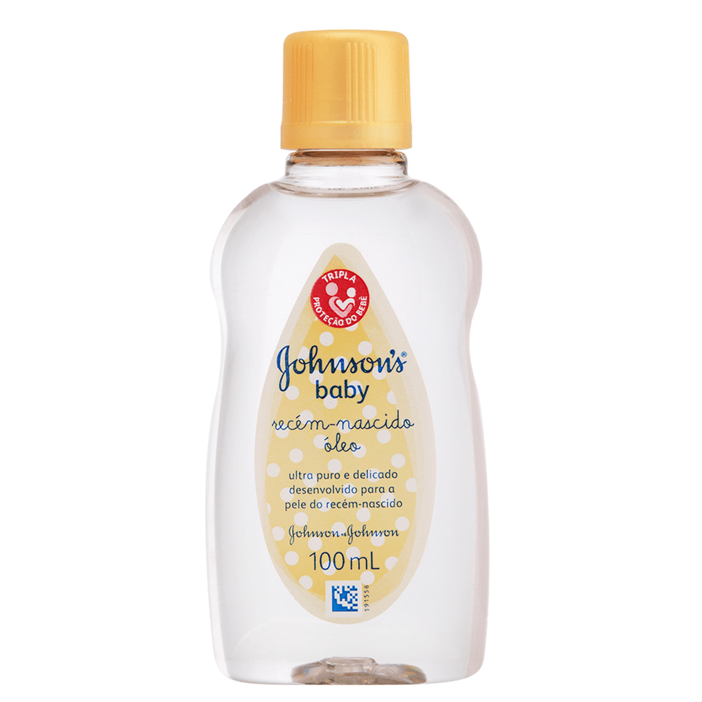 Óleo Johnson's Baby Recém Nascido 100ml - Drogaria Sao Paulo