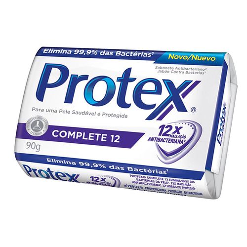 Sabonete Barra Protex Complete 12 90g - Drogaria Sao Paulo