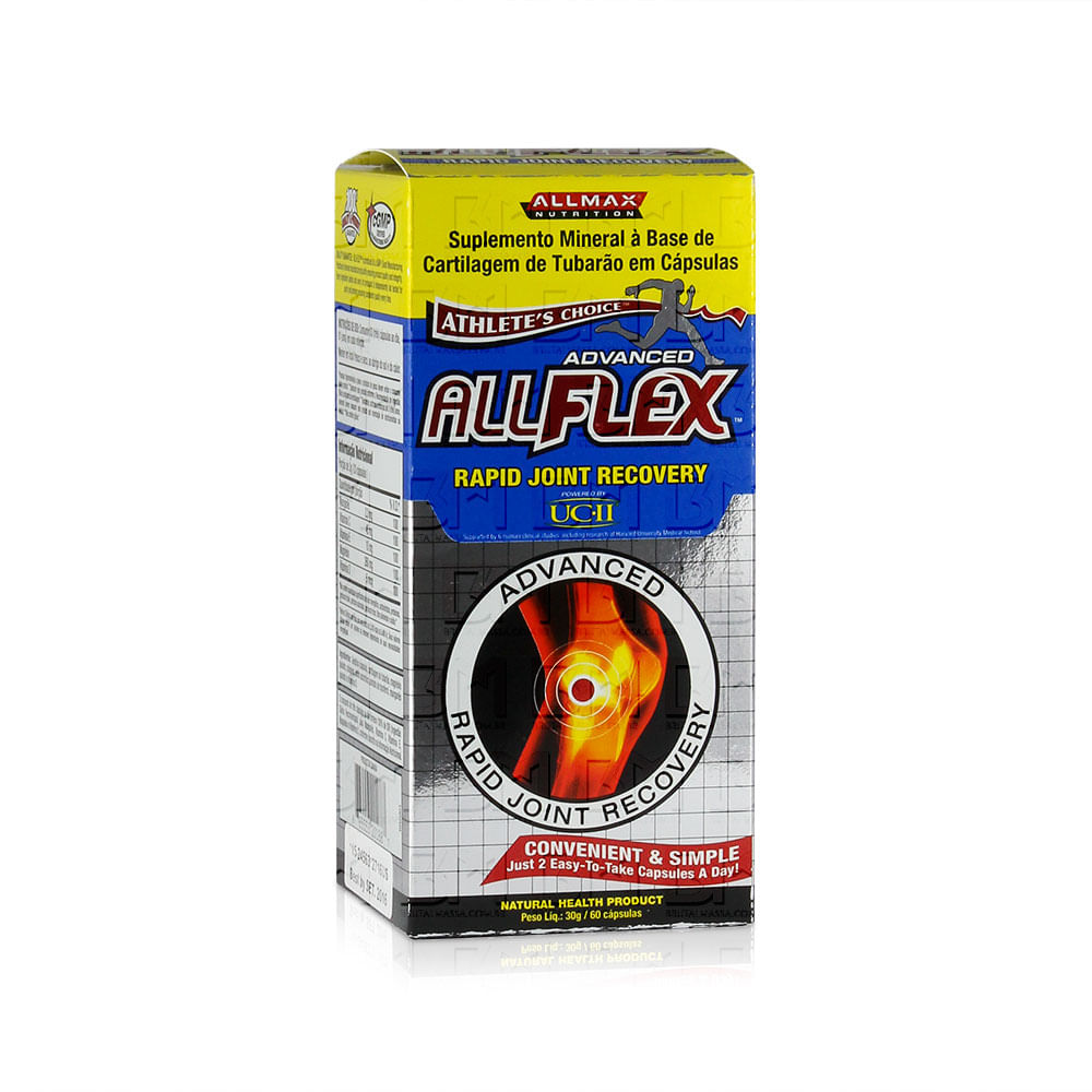 AllFlex Advanced 60 cápsulas - Allmax - Drogaria Sao Paulo