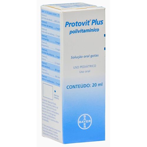 Protovit Plus Gotas 20ml - Drogaria Sao Paulo