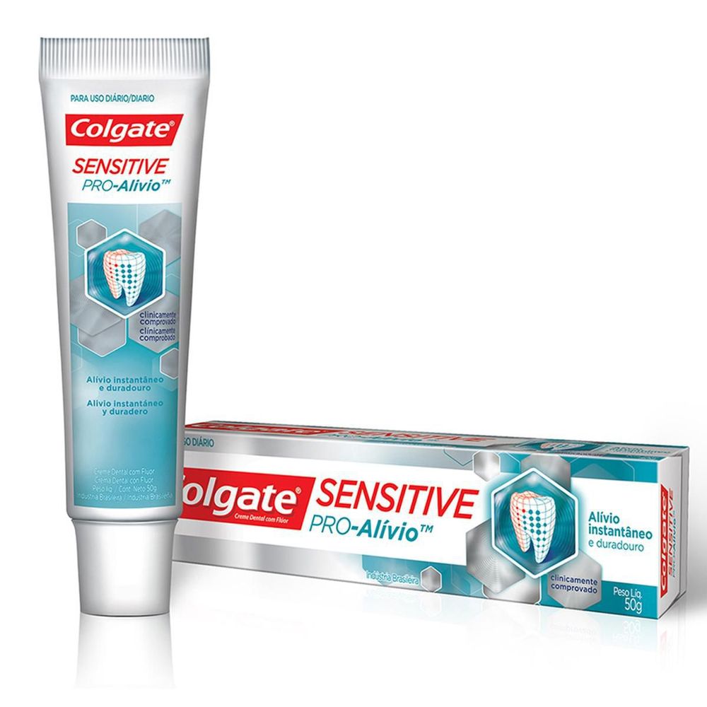Creme Dental Colgate Sensitive Pró -Alívio - 50g - Drogaria Sao Paulo