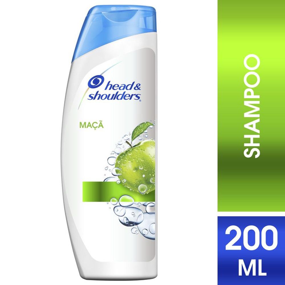 Shampoo Head & Shoulders Apple Fresh 200ml - Drogaria Sao Paulo