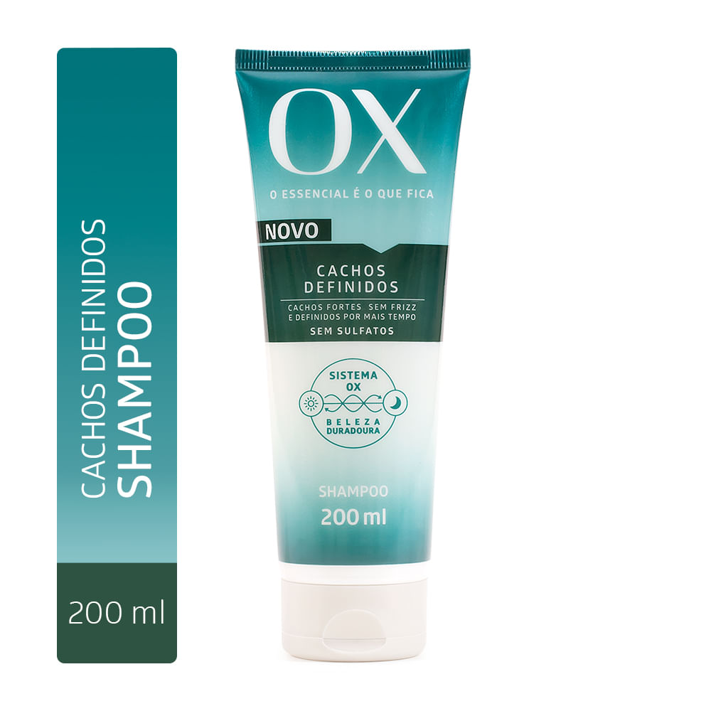Shampoo OX Cachos Definidos 200ml - Drogaria Sao Paulo