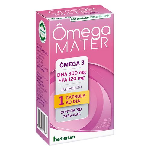 Ômega Mater 30 cápsulas - Drogaria Sao Paulo