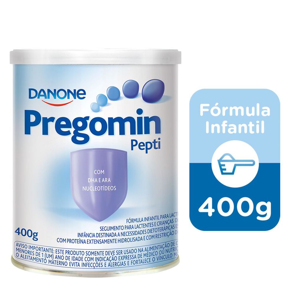 Fórmula Infantil Danone Pregomin Pepti 400g - Drogaria Sao Paulo