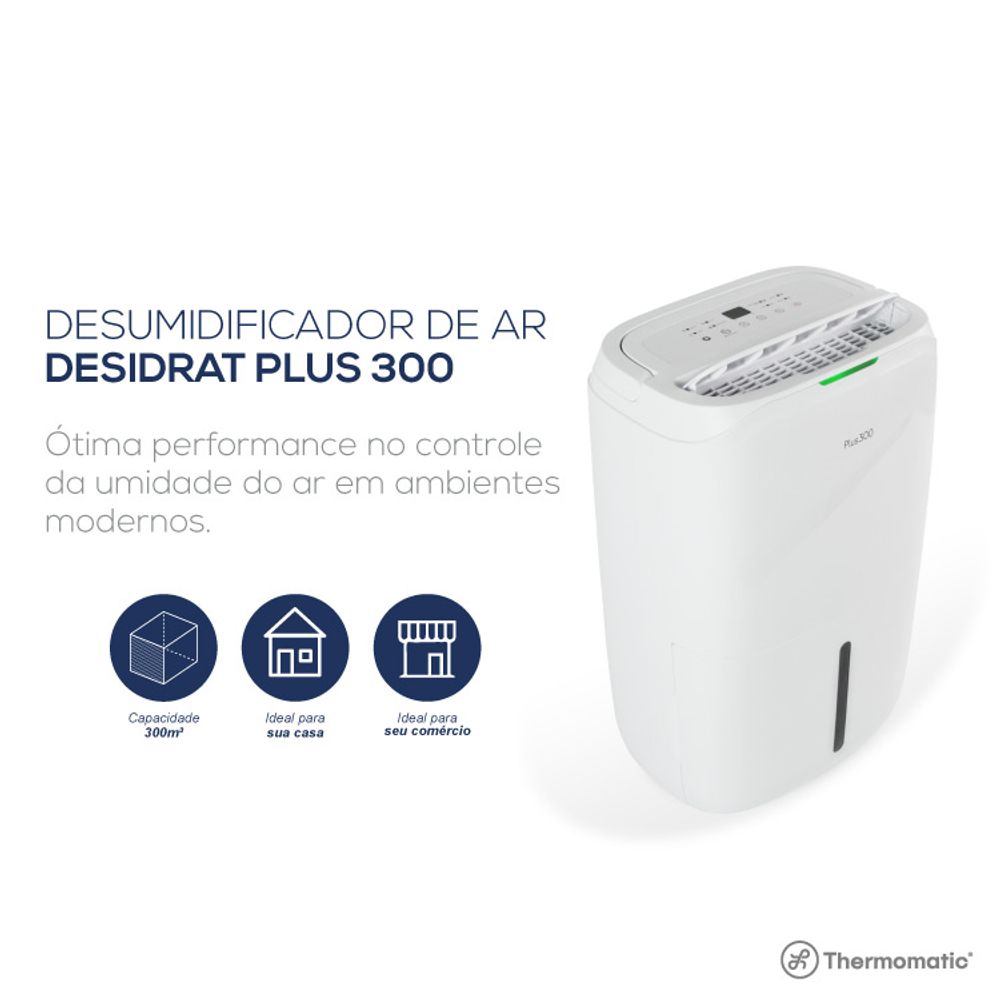 Desumidificador de ar Desidrat Plus 300 – Thermomatic - Drogaria Sao Paulo