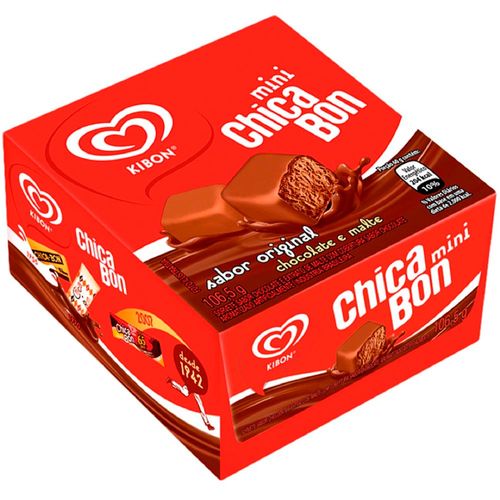 Sorvete Kibon Mini Chicabon Original 106,5g - Drogaria Sao Paulo