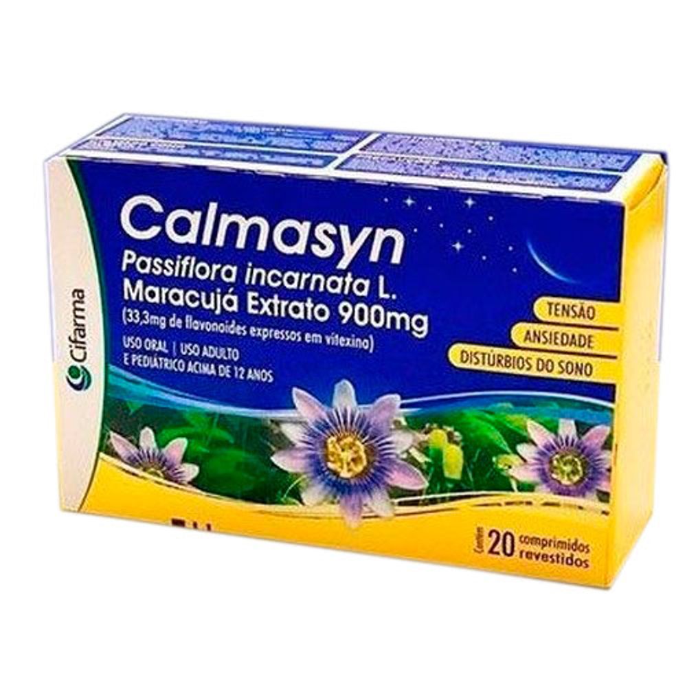 Calmasyn 900mg Cifarma 20 Comprimidos - Drogaria Sao Paulo