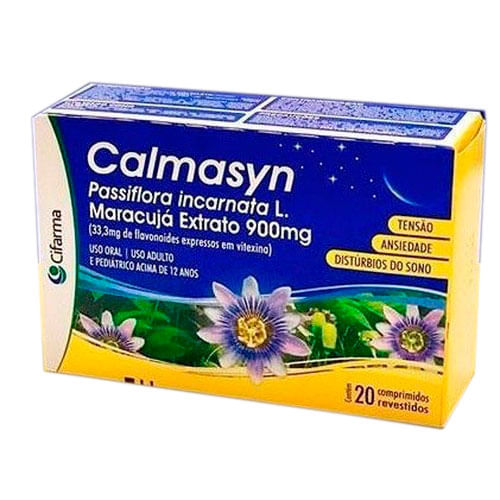 Calmasyn 900mg Cifarma 20 Comprimidos - Drogaria Sao Paulo