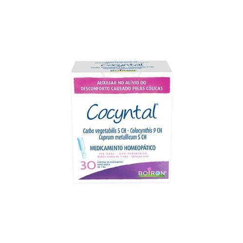 Cocyntal Boiron Unidoses 30 Flaconetes - Drogaria Sao Paulo