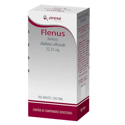 Flenus 22,25mg Arese 20 Comprimidos Revestidos - Drogaria Sao Paulo