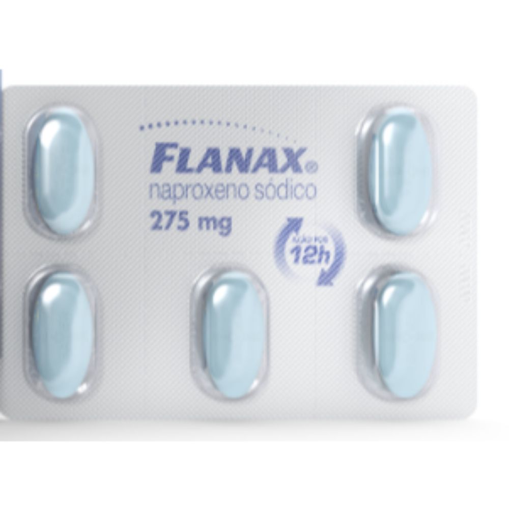 Flanax 275mg 5 Comprimidos - Drogaria Sao Paulo