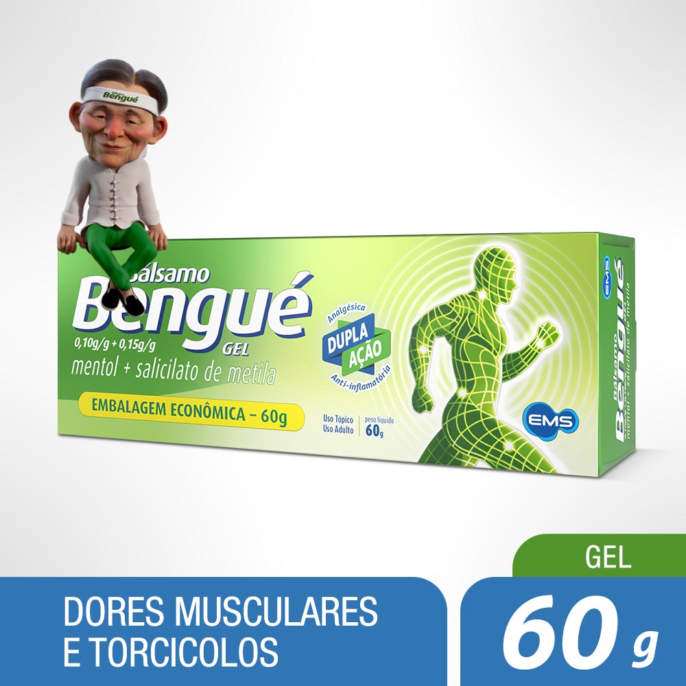 Balsamo Bengue Gel Ems 60g - Drogaria Sao Paulo