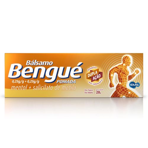 Bálsamo Bengué pomada 20g - Drogaria Sao Paulo