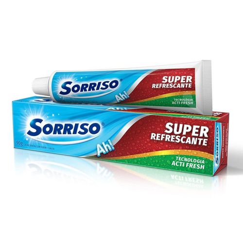 Pasta de Dente Sorriso Super Refrescante 90g - Drogaria Sao Paulo