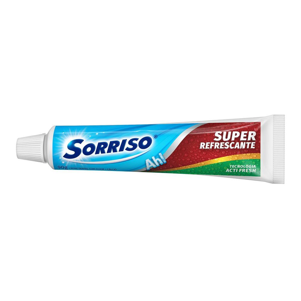 Pasta de Dente Sorriso Super Refrescante 90g - Drogaria Sao Paulo