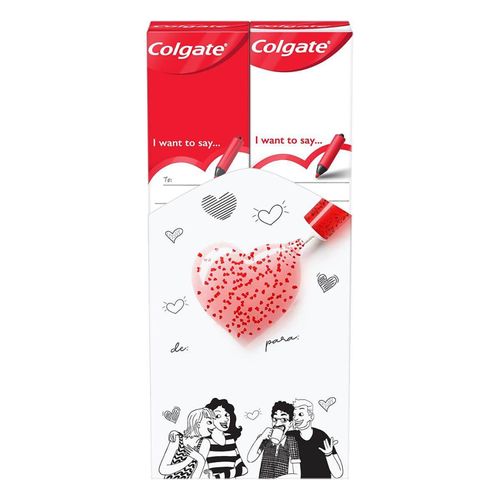 Kit Creme Dental Colgate É de Coração 130g 2 Unidades - Drogaria Sao Paulo