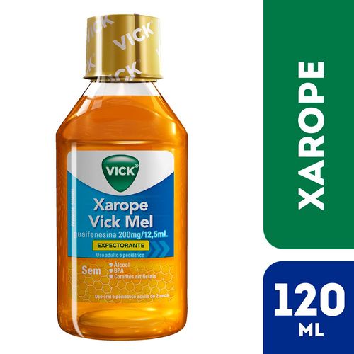 Xarope Vick Mel 120ml - Drogaria Sao Paulo