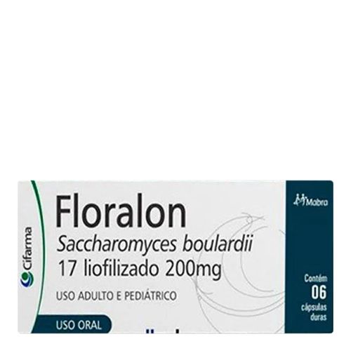 Floralon 200mg Cifarma 6 Cápsulas - Drogaria Sao Paulo