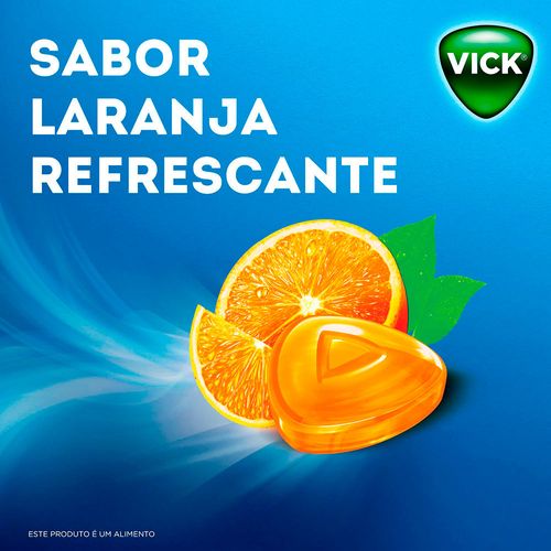 Pastilhas Vick Drops Sabor Laranja 5 Unidades - Drogaria Sao Paulo
