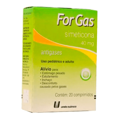 For Gas 40mg União Química 20 Comprimidos - Drogaria Sao Paulo