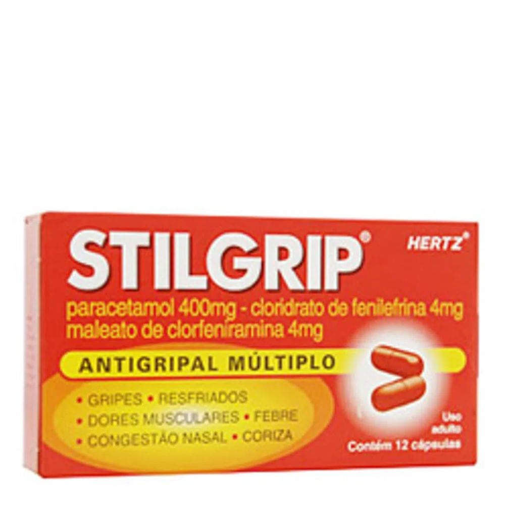 Stilgrip Hertz 12 Comprimidos - Drogaria Sao Paulo