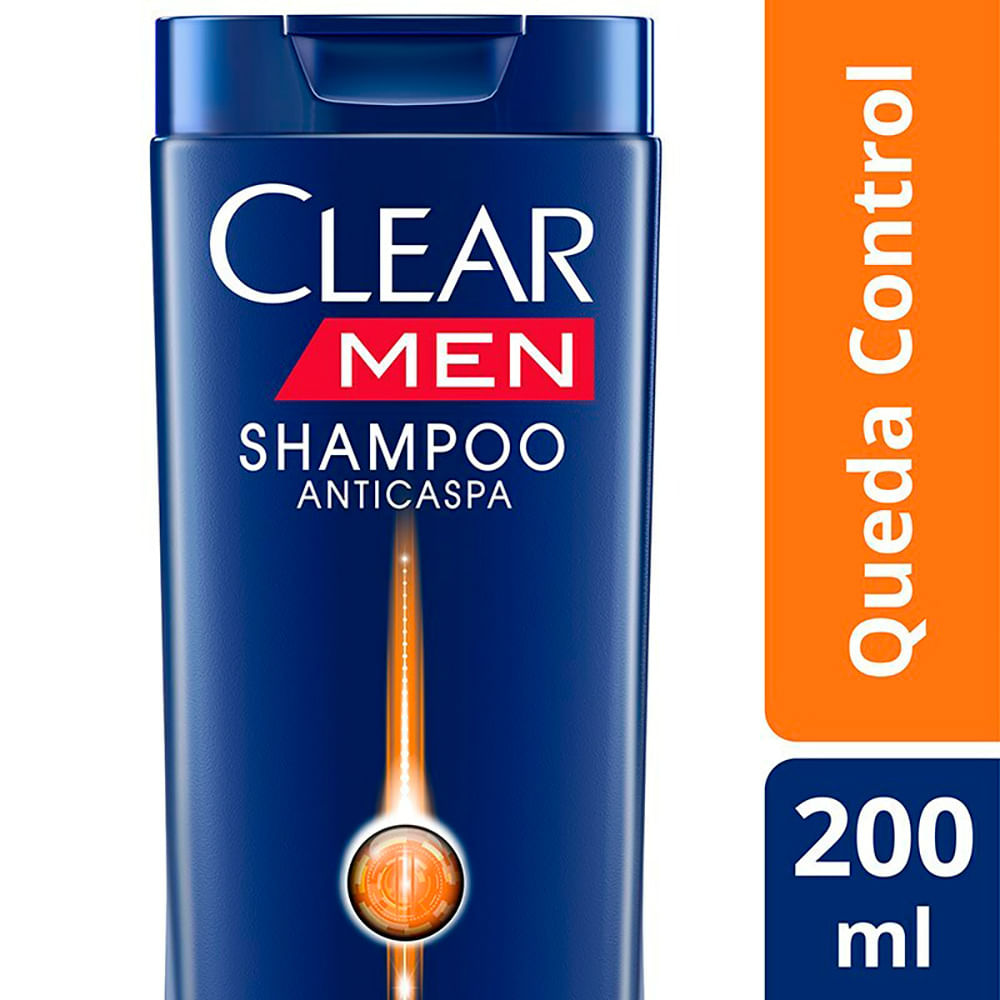 Shampoo Anticaspa Clear Queda Control 200ml - Drogaria Sao Paulo