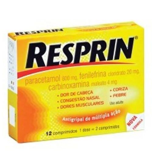 Resprin 800mg 12 Comprimidos - Drogaria Sao Paulo