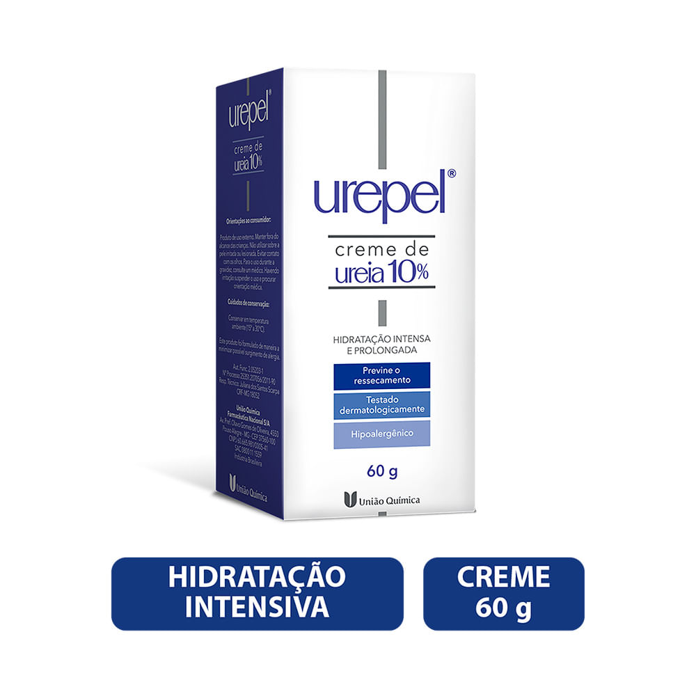 Urepel 10% Creme 60g - Drogaria Sao Paulo
