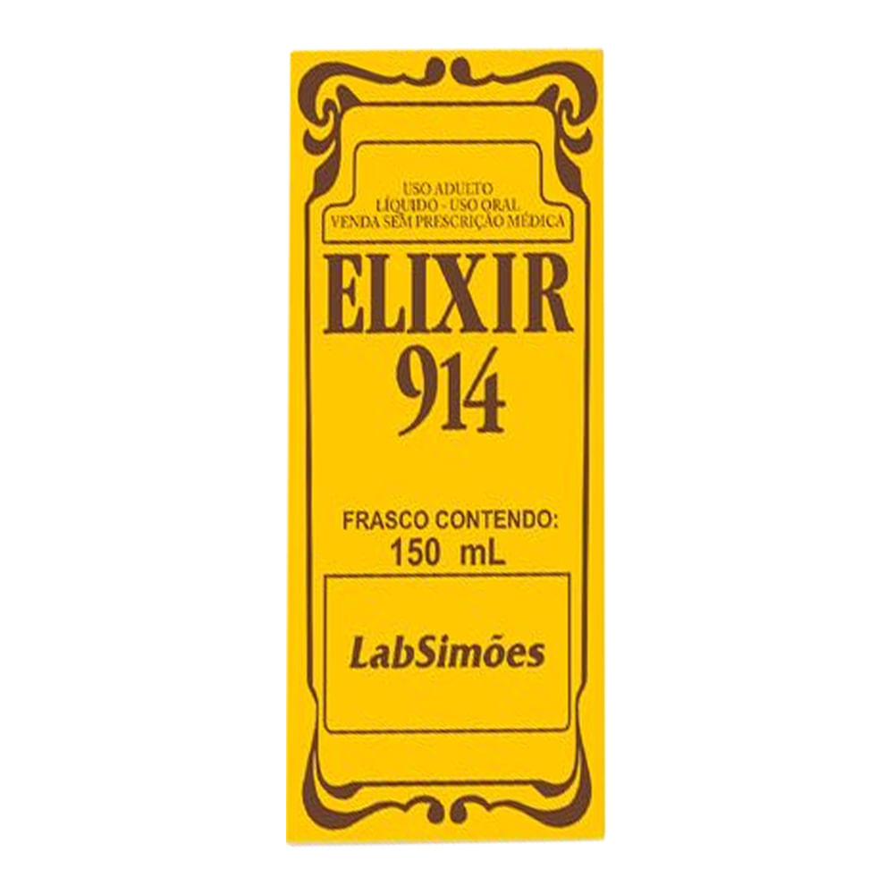 Elixir 914 Simões 150ml - Drogaria Sao Paulo