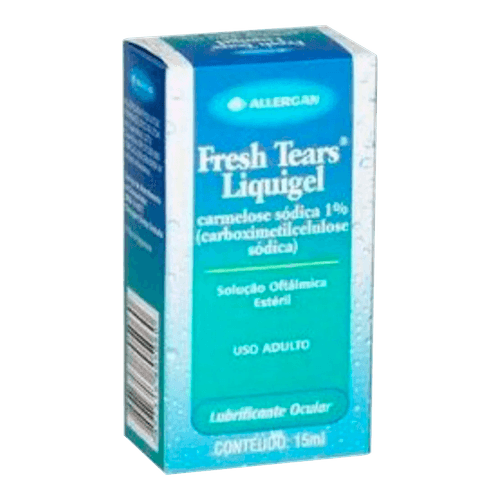 Fresh Tears Allergan Liquigel 1,0% - 15ml - Drogaria Sao Paulo