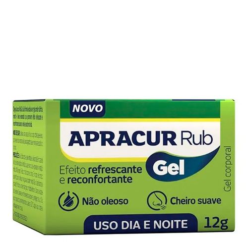 Apracur Rub Gel 12g - Drogaria Sao Paulo