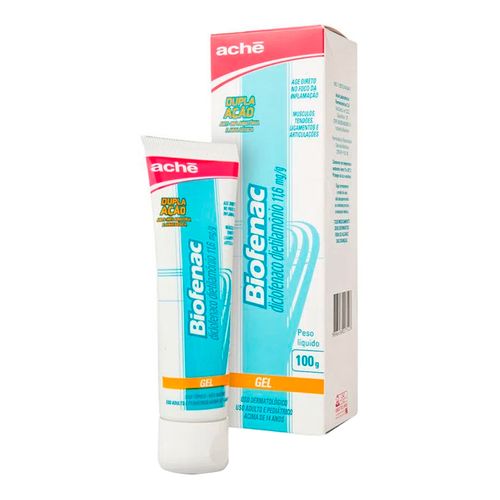 Biofenac Gel 11,6mg/g Aché 60g - Drogaria Sao Paulo