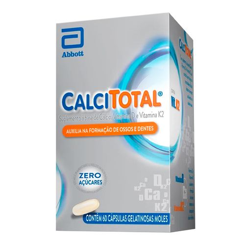 Calcitotal Abbott 60 Cápsulas Gelatinosas - Drogaria Sao Paulo