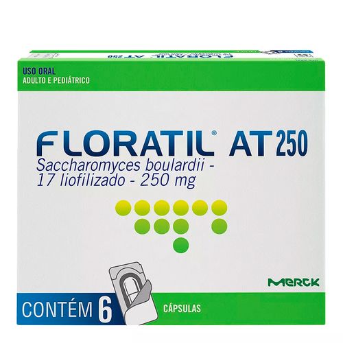 Floratil At 250mg Natulab 6 Cápsulas - Drogaria Sao Paulo