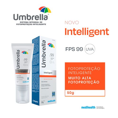 Protetor Solar Umbrella Intelligent FPS99+ 50g - Drogaria Sao Paulo