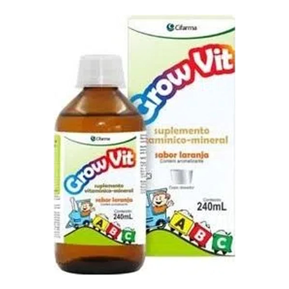Grow Vit 240ml - Drogaria Sao Paulo