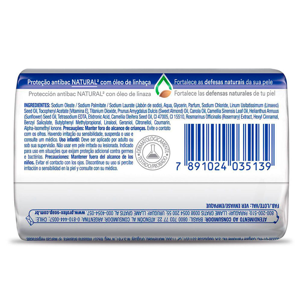 Sabonete em Barra Protex Complete 12 85g - Drogaria Sao Paulo