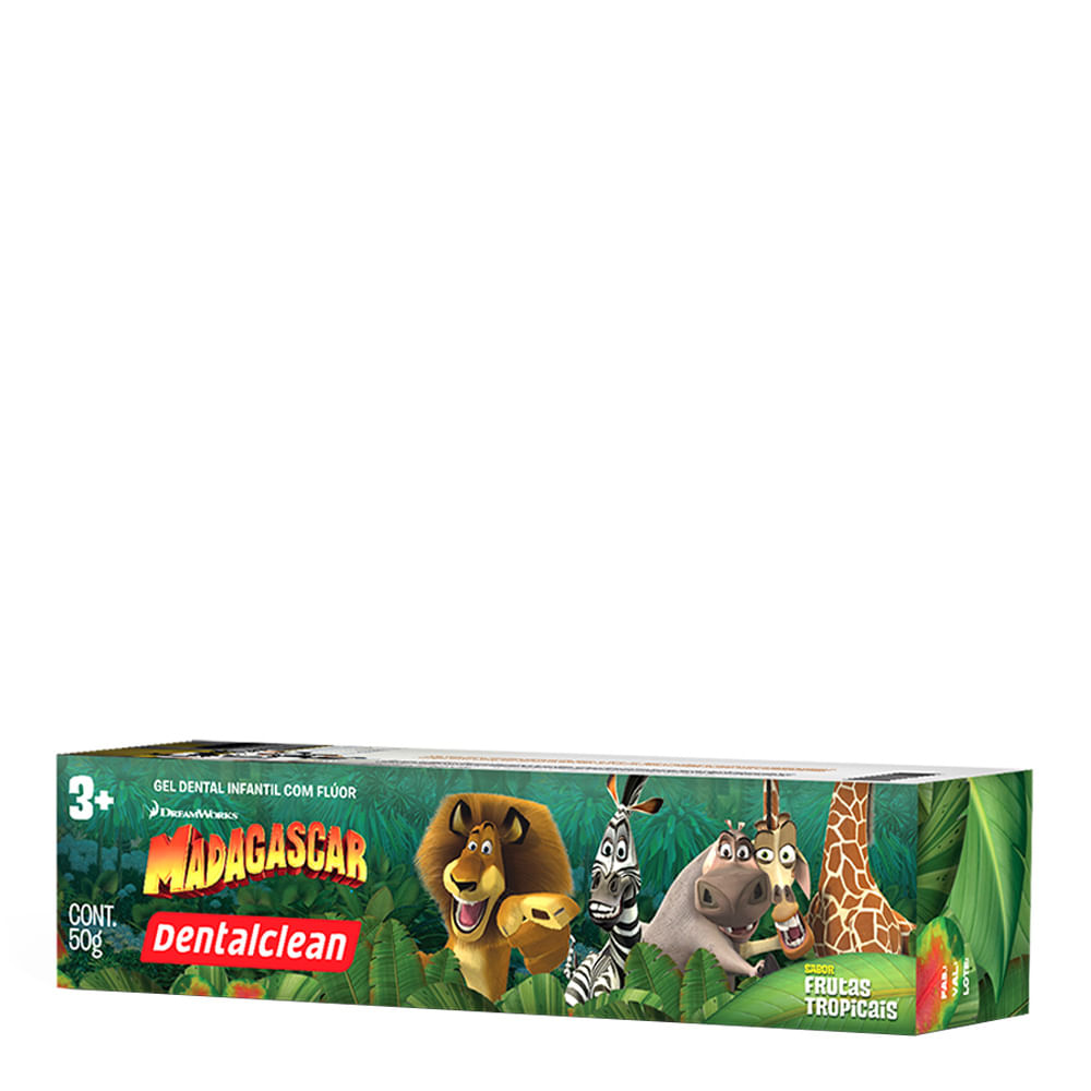 Creme Dental Infantil Clean Madagascar 50g - Drogaria Sao Paulo
