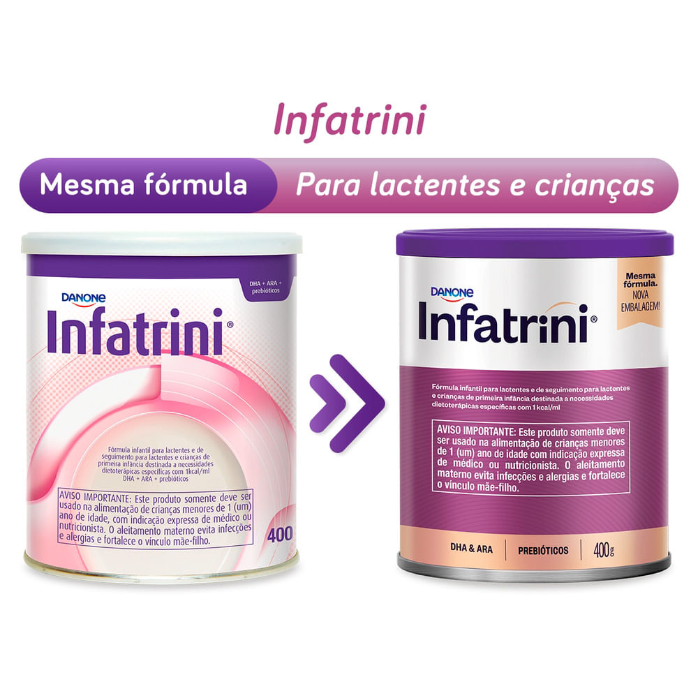 Fórmula Infantil Infatrini Pó 400g - Drogaria Sao Paulo