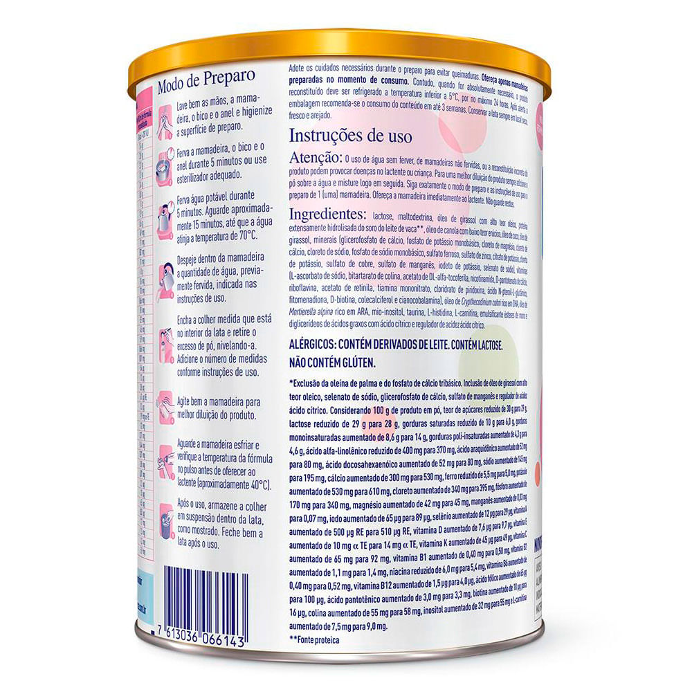 Fórmula Infantil NAN Althera 400g - Drogaria Sao Paulo