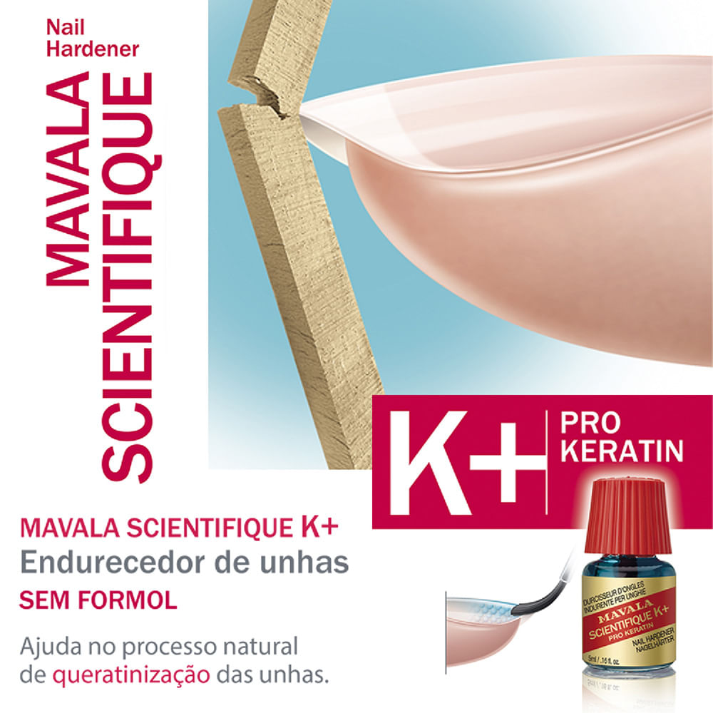 Fortalecedor de Unhas Malava Scientifique K+ 5ml - Drogaria Sao Paulo