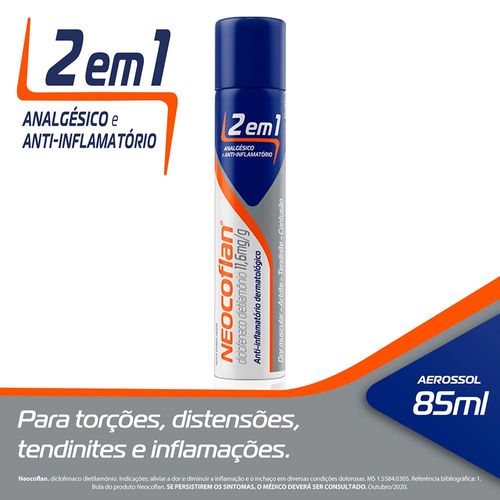 Neocoflan Aerosol 11,6mg/G 85ml - Drogaria Sao Paulo