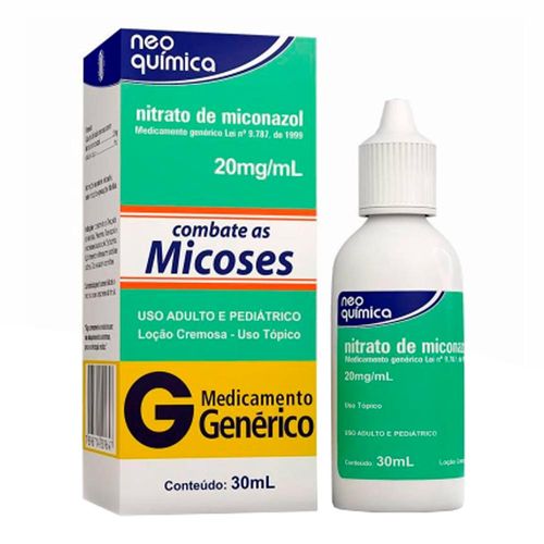 Nitrato de Miconazol Loção 20mg/Ml Genérico Neo Química 1 Frasco ...