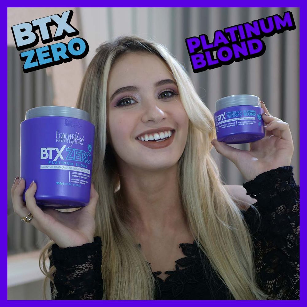 Kit Matizador Platinum Blond Loiras Poderosas Forever Liss Drogaria
