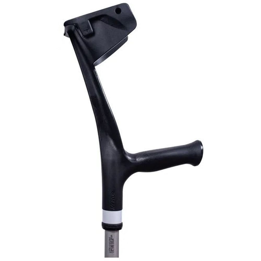 Muleta Canadense Fixa Mercur com Ponteira Articulada BC1560 - Preta ...