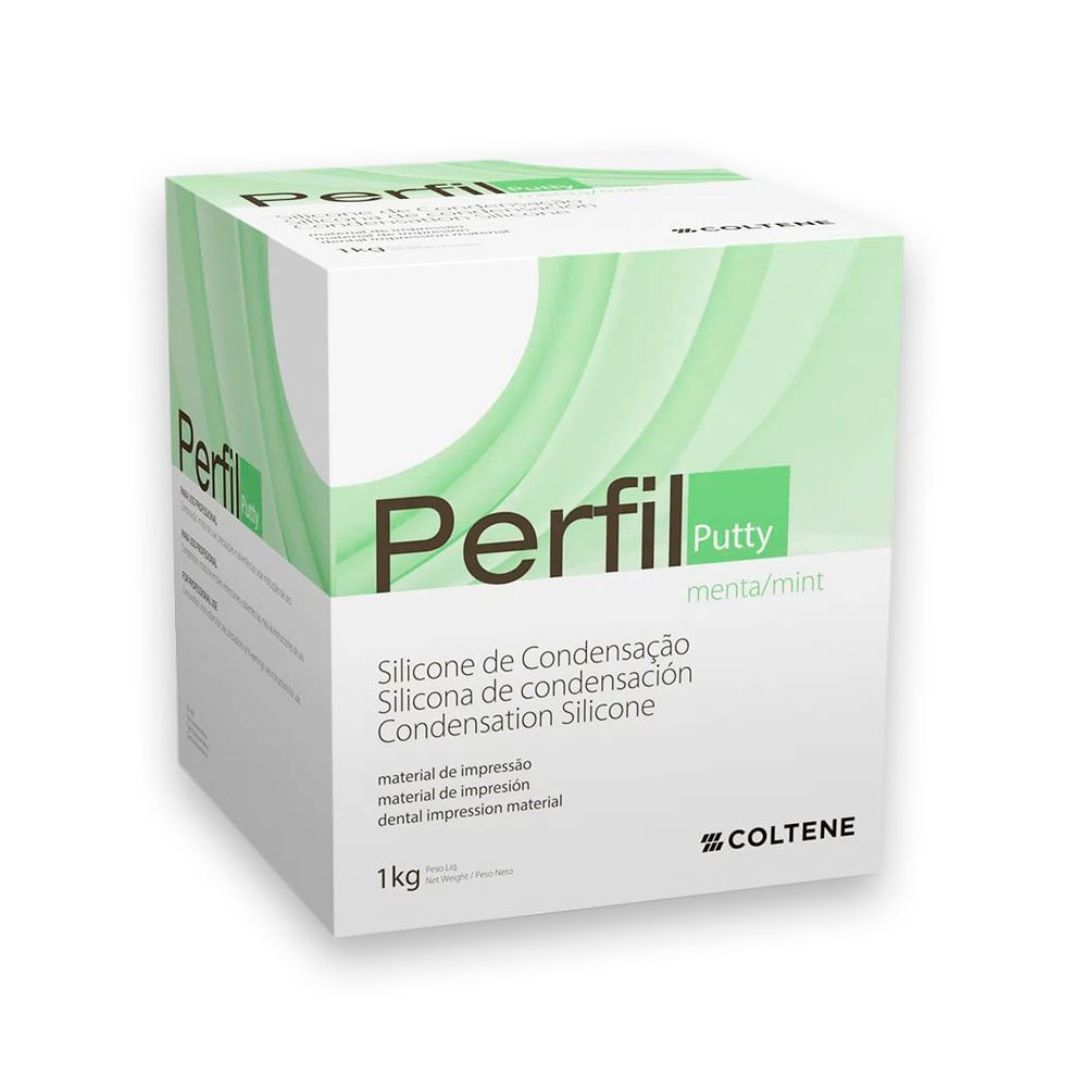 Silicone De Condensação Perfil Putty Denso 1k - Vigodent Coltene ...