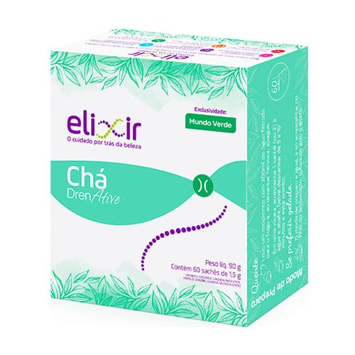 Chá DrenAative Elixir 90g com 60 sachês - Drogaria Sao Paulo