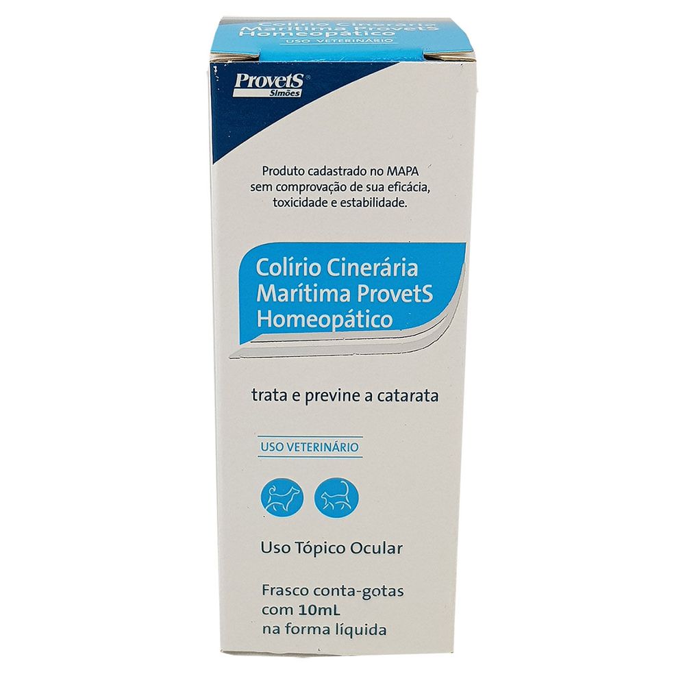Colírio Cinerária Marítima 10ml Provets - Drogaria Sao Paulo