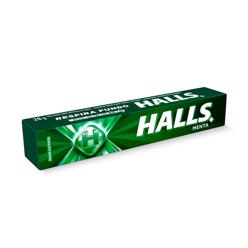Bala Halls Menta 28g - Drogaria Sao Paulo